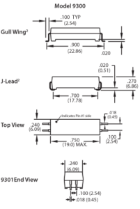 9300-9400 Series/Surface Mount Reed Relays - Coto Technology
